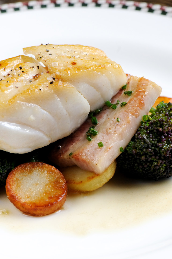 Cod Fillet and Pork Belly Recipe - Great British Chefs