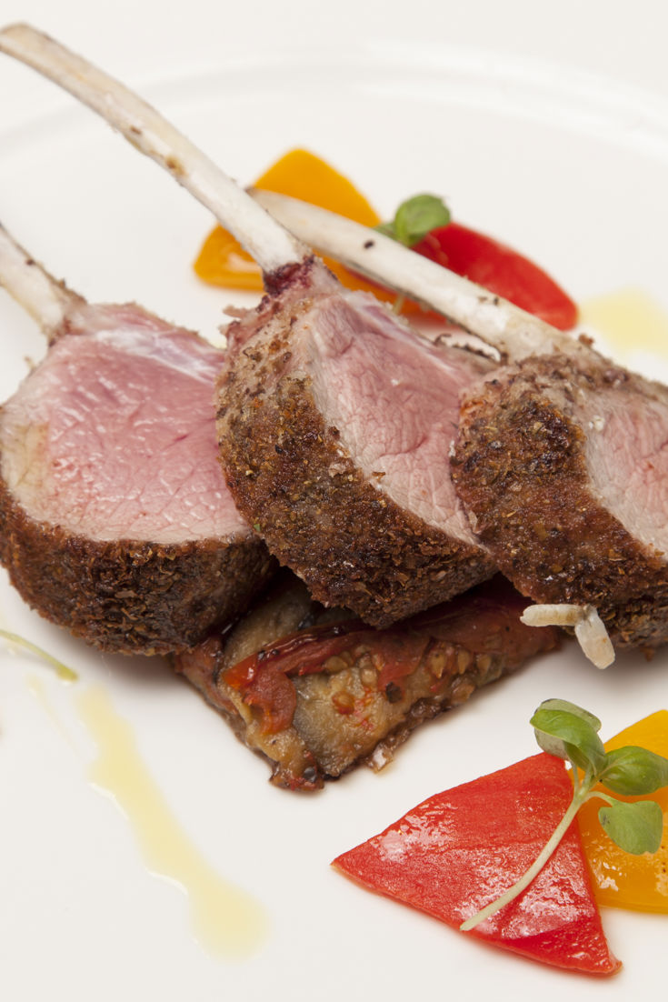 Seaweed-Crusted Lamb Recipe - Great British Chefs