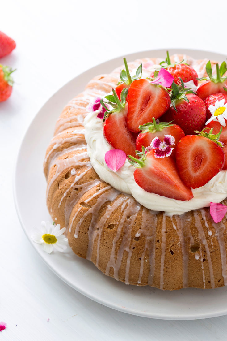 Wimbledon Cake Recipe - Great British Chefs