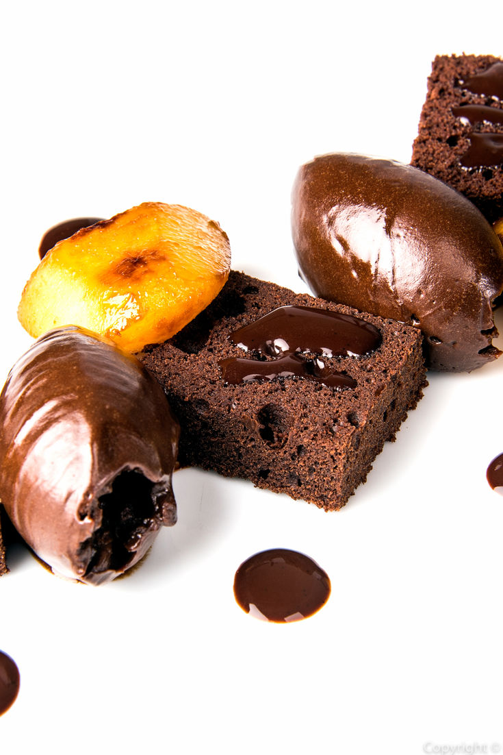 Chocolate Genoise with Chocolate Ganache Recipe - Great British Chefs