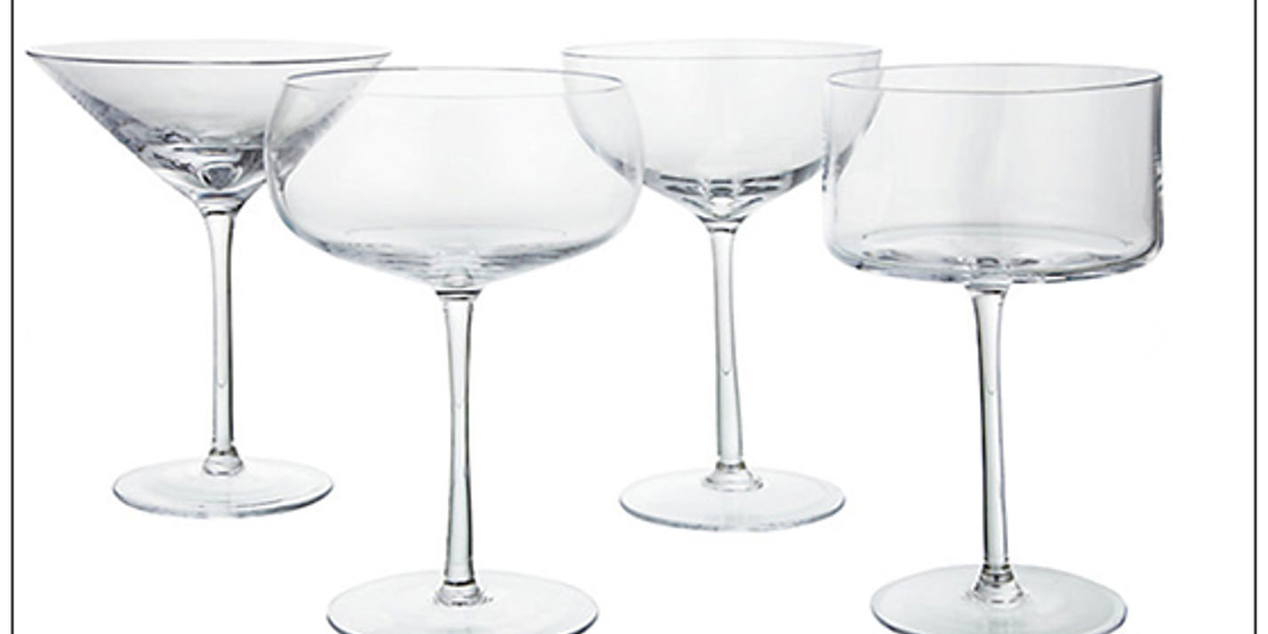 Win a set of four cocktail glasses worth £40 - Great Italian Chefs