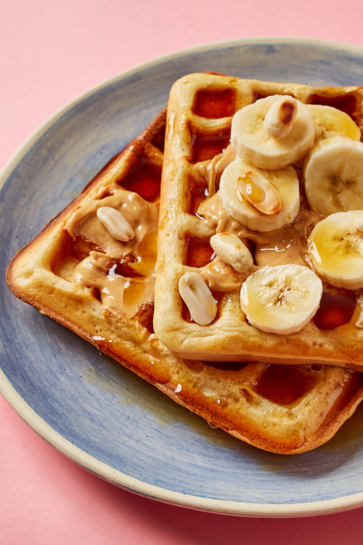 Peanut Butter Waffles Recipe - Great British Chefs
