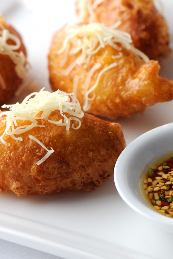 Cheddar Beignets Recipe - Great British Chefs