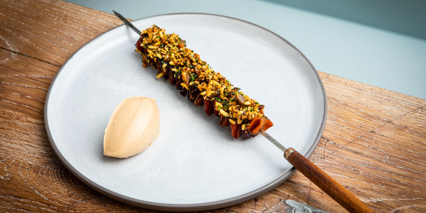 Mangal Flame Badgers Beetroot, Pumpkin Seed Granola and Cashew Nut ...