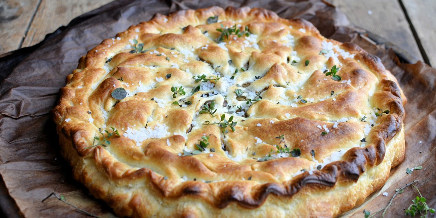 Vegan mushroom, chestnut and thyme pithivier recipe - Great British Chefs