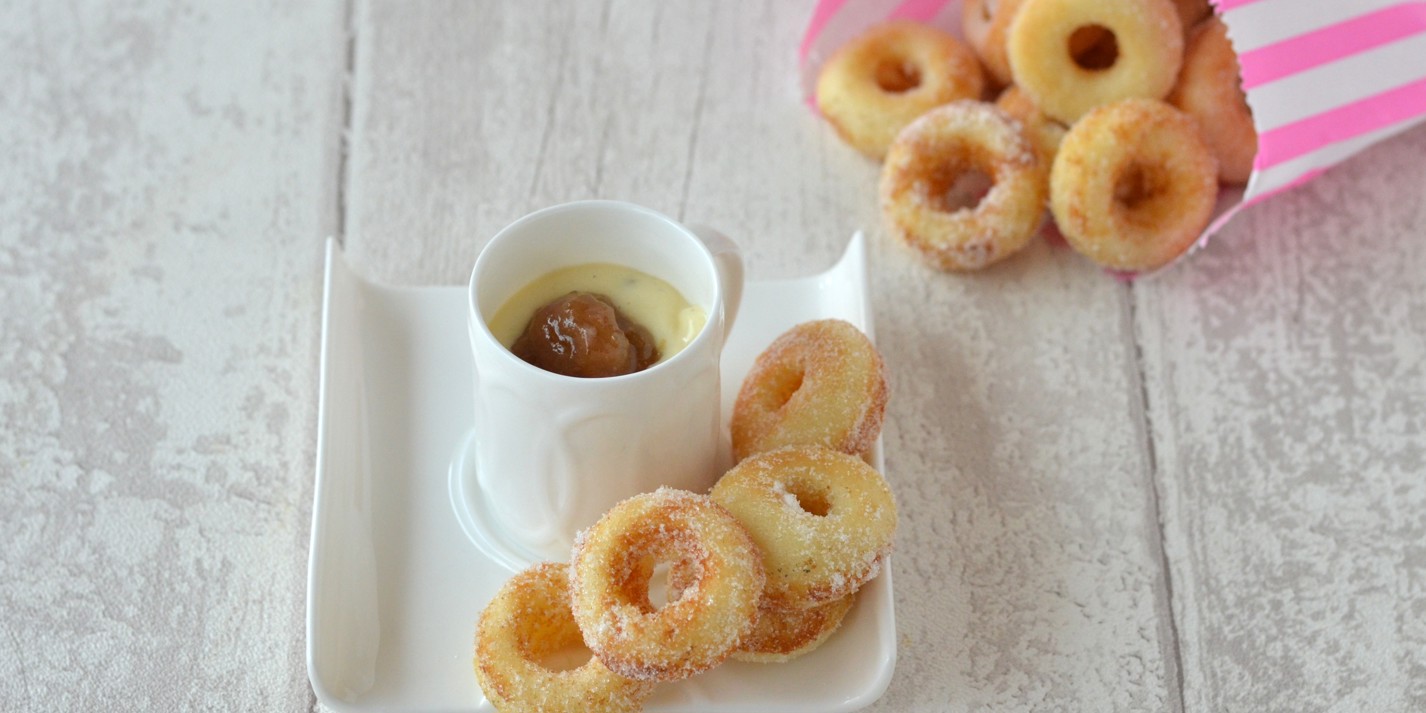 Mini Baked Ring Doughnut Recipe - Great British Chefs