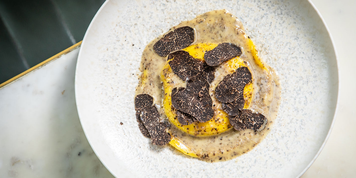 Smoked Potato Ravioli, St. Ewe's Egg Yolk, Summer Truffle Recipe ...