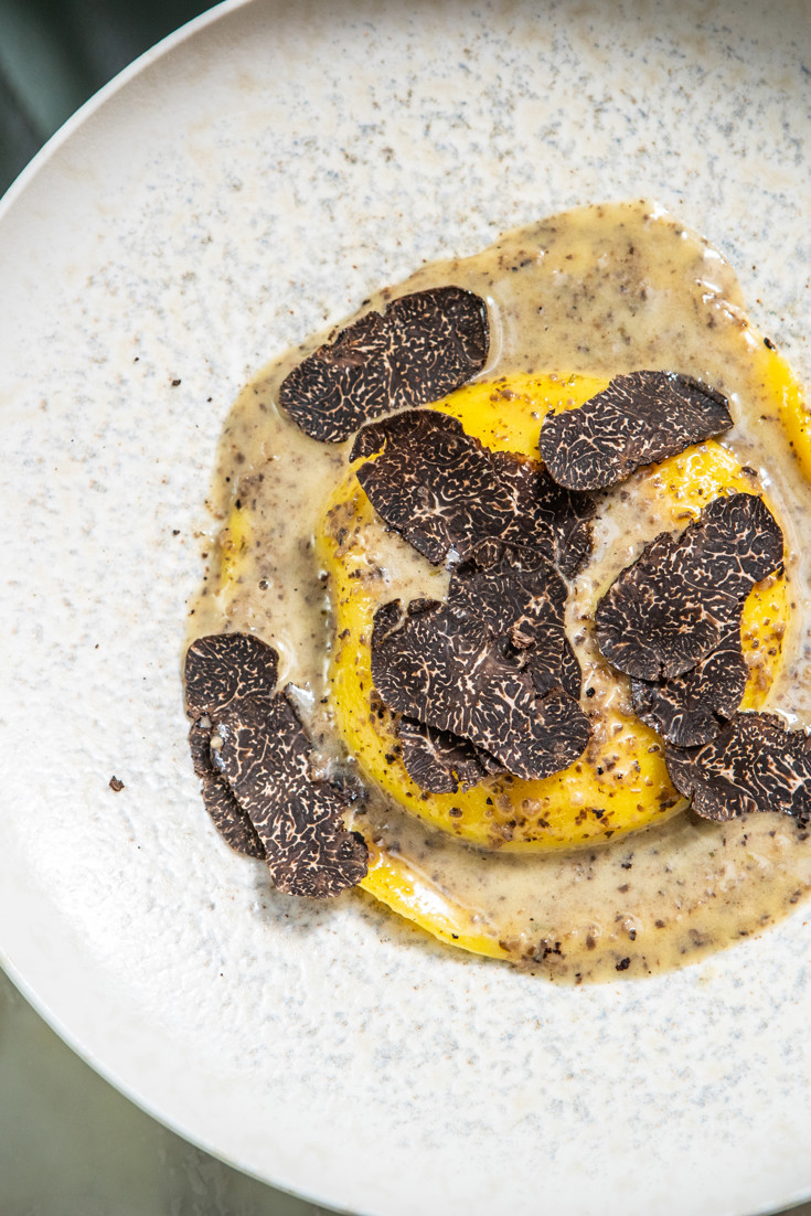 Smoked Potato Ravioli, St. Ewe's Egg Yolk, Summer Truffle Recipe ...