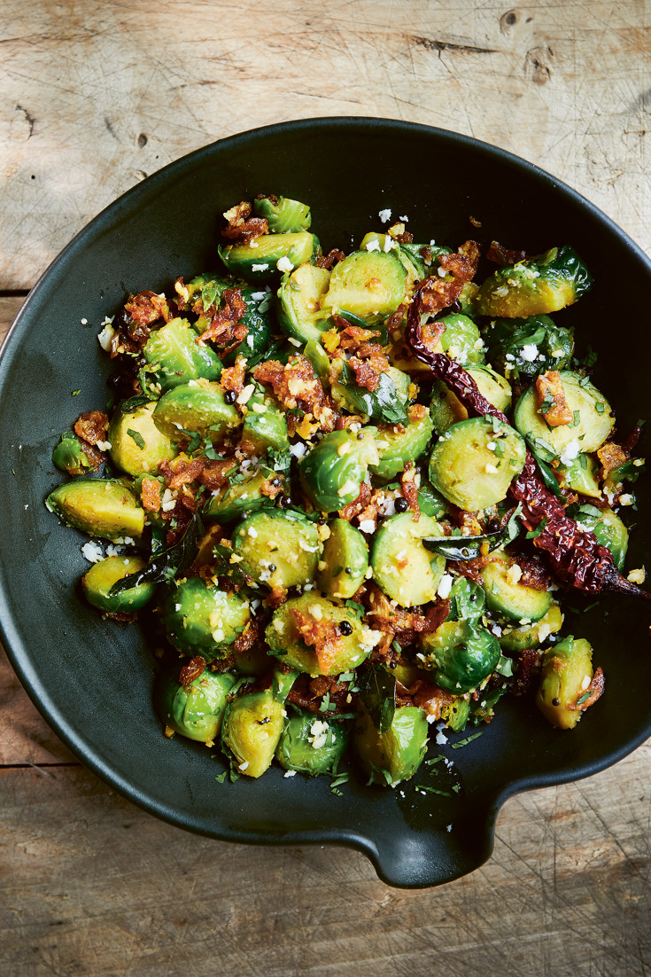 Brussels Sprout Poriyal Recipe - Great British Chefs