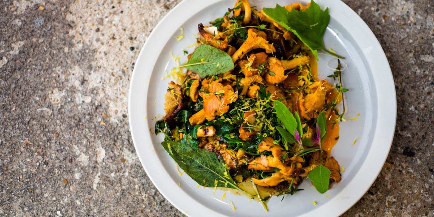 Girolles Recipe with Fried Breadcrumbs - Great British Chefs