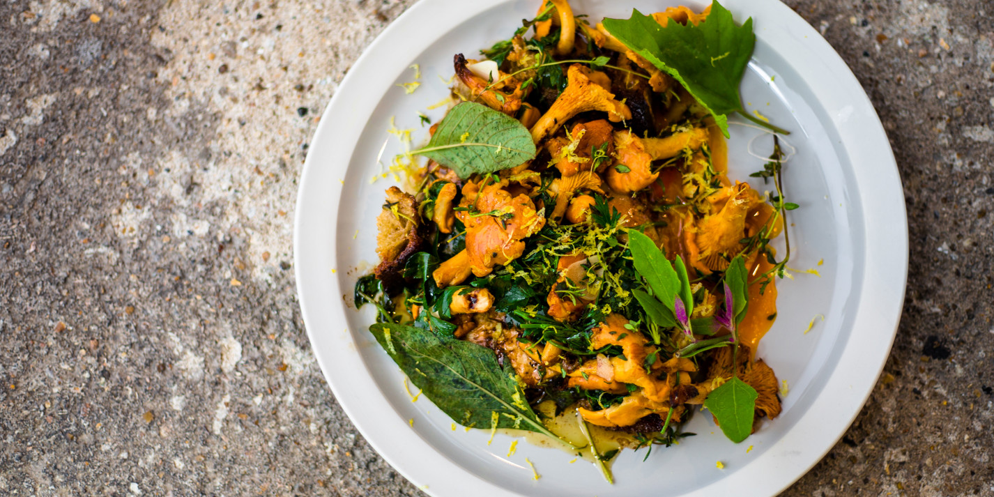 Girolles Recipe with Fried Breadcrumbs - Great British Chefs