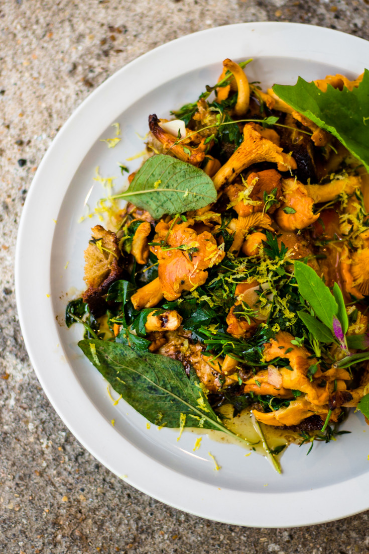 Girolles Recipe with Fried Breadcrumbs - Great British Chefs