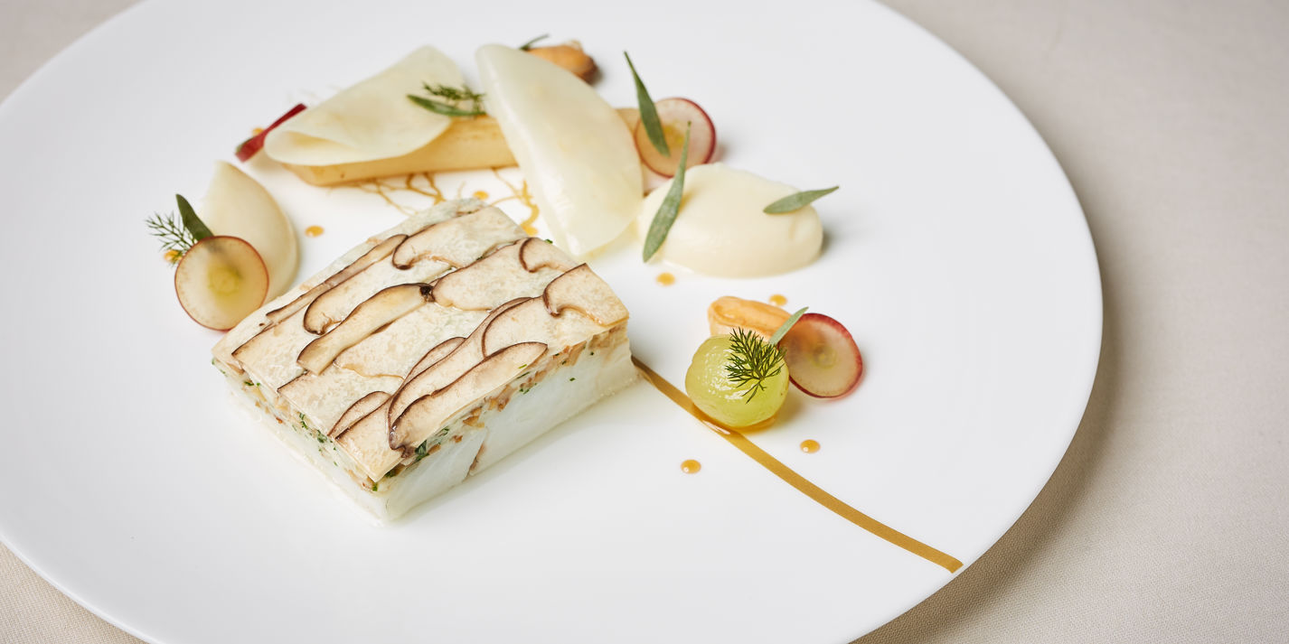 Brill with Mushrooms, Grapes and Mussels Recipe - Great British Chefs