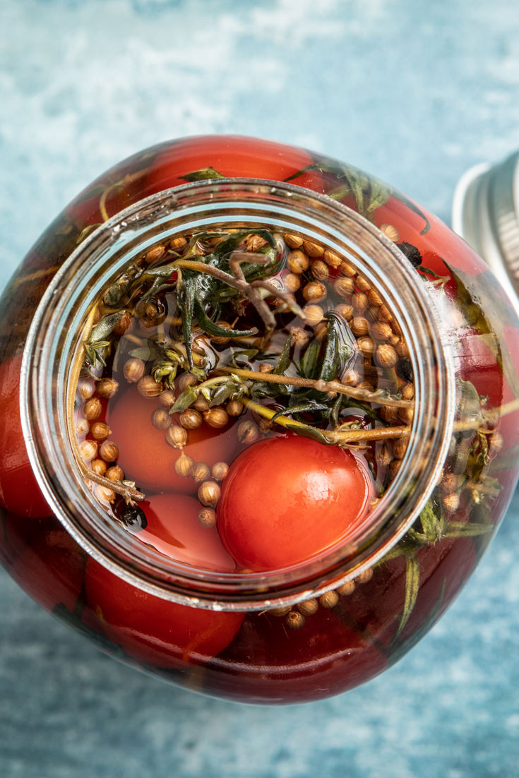How to Make Fermented Cherry Tomatoes - Great British Chefs