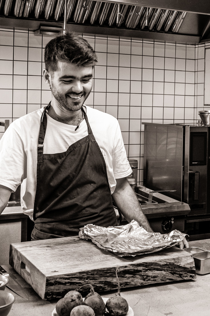 Ollie Templeton, Chef at Carousel - Great British Chefs
