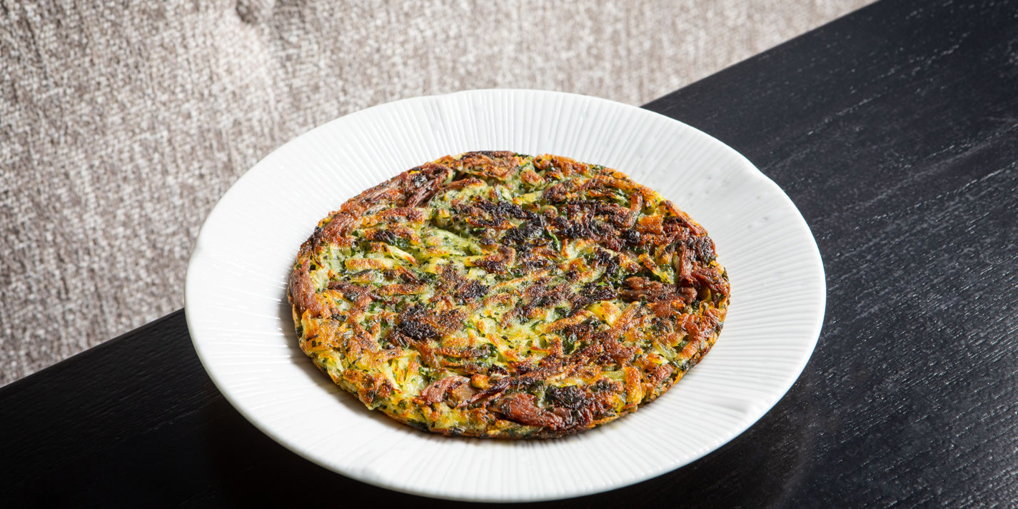 Potato Rosti with Duck Confit and Herbs Recipe - Great British Chefs