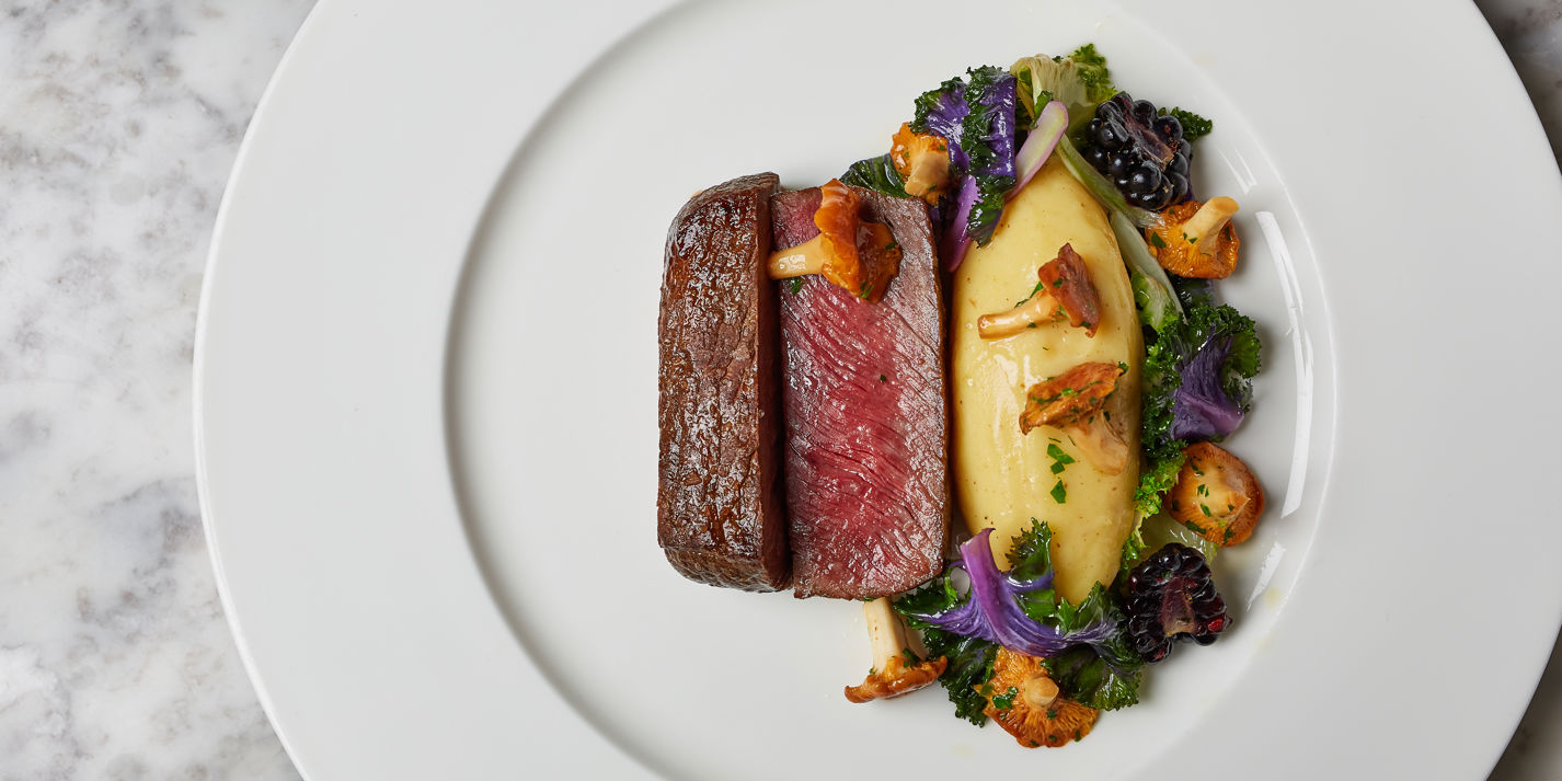 Treacle-Cured Venison with Brown Butter Pommes Purée Recipe - Great ...