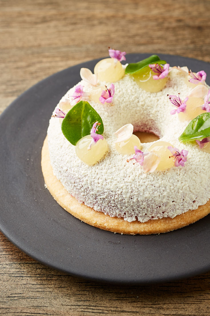 Raspberry Crémeux with Vanilla Sablé Recipe - Great British Chefs