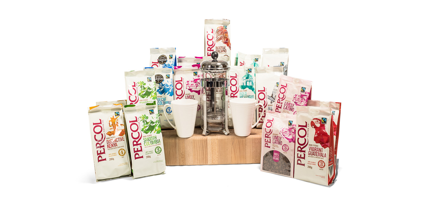 Win a fabulous selection of Percol Coffee plus an 8-cup cafetiere and ...