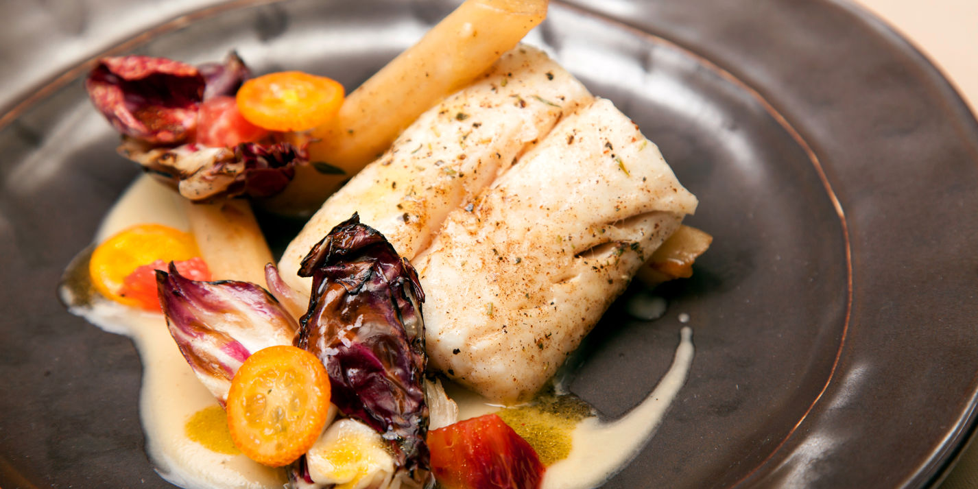 Roasted Hake Recipe with Radicchio - Great British Chefs