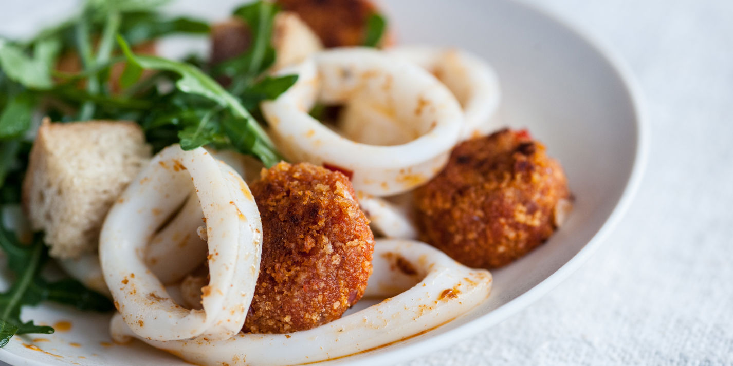 Squid and 'nduja Recipe - Great British Chefs