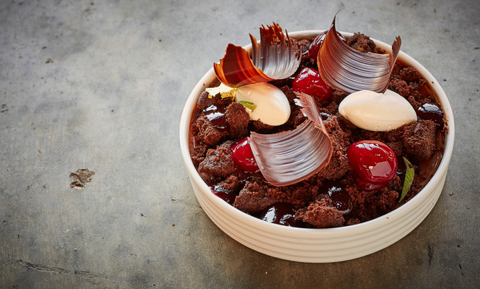 Black Forest Brûlée Recipe - Great British Chefs