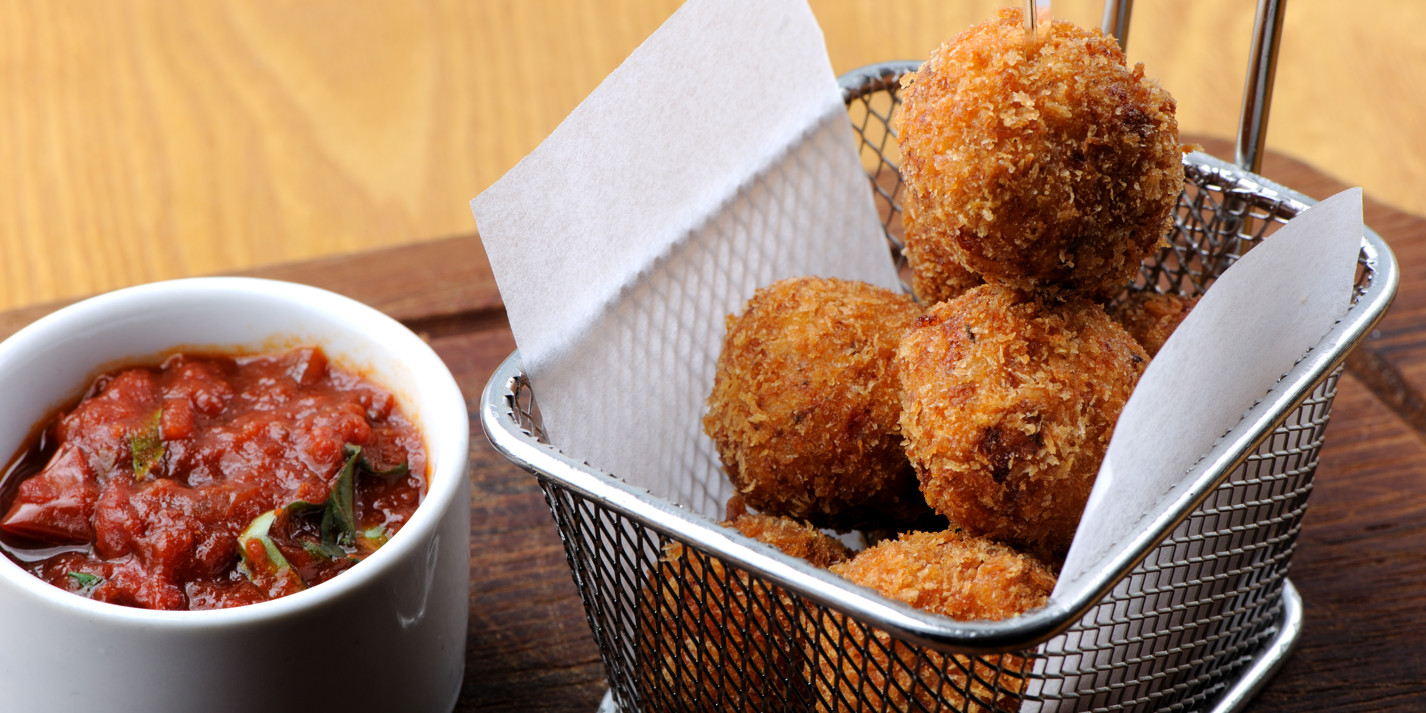 Arancini Recipe With Arrabiata Sauce - Great British Chefs