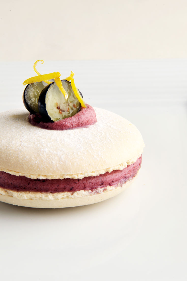 Blueberry & Lemon Macarons Recipe - Great British Chefs