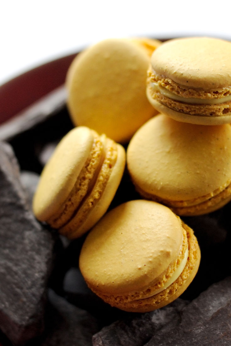 Passion Fruit Macarons - Great British Chefs
