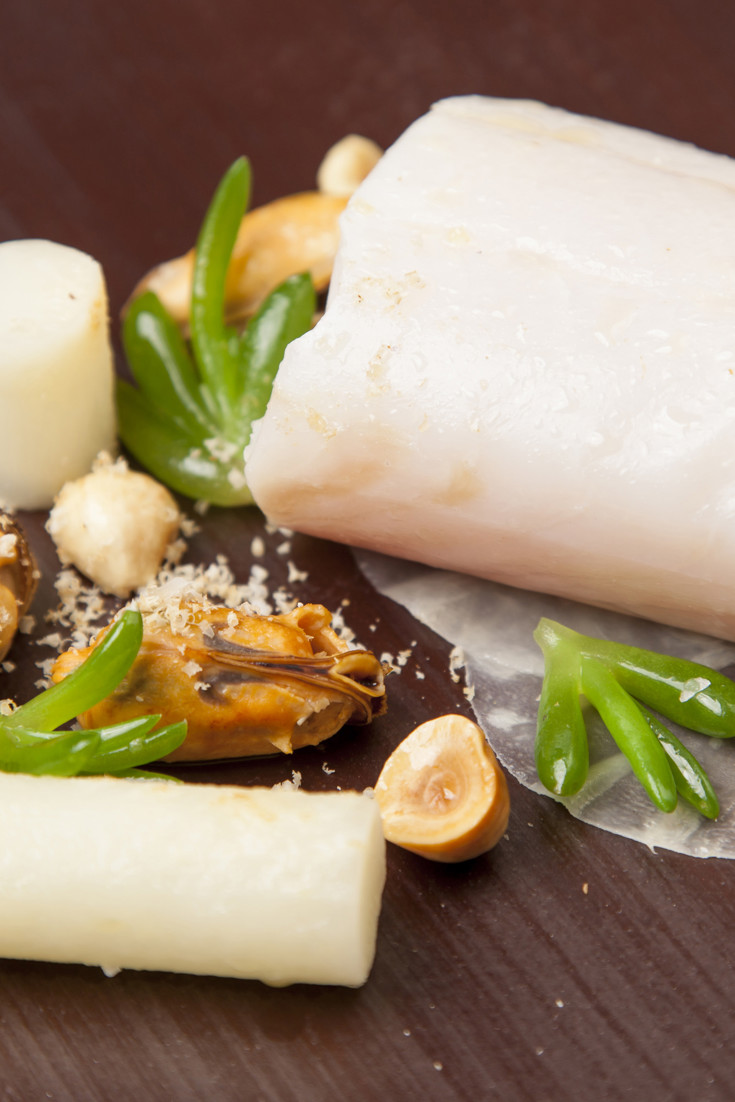 Pollock Recipe with Celeriac and Mussels - Great British Chefs