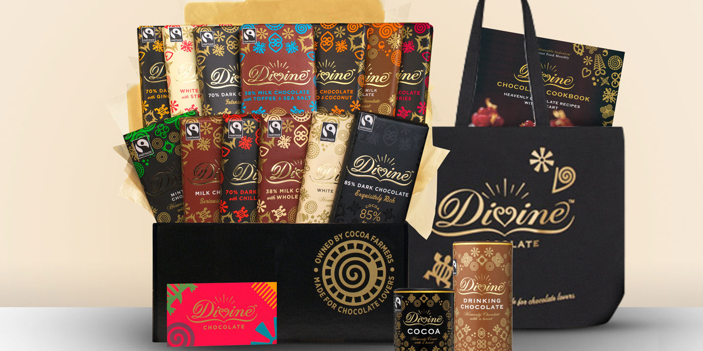 Win a Divine Chocolate hamper worth £75. Plus three runner-up Tasting ...