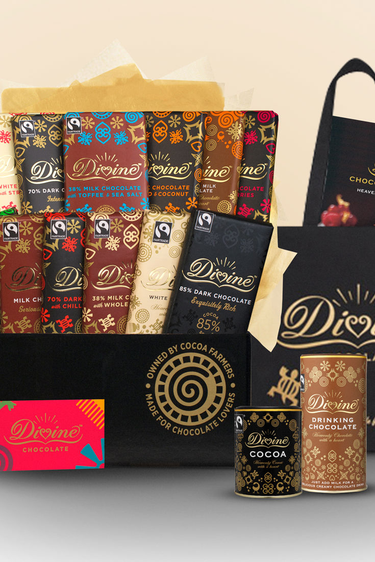 Win a Divine Chocolate hamper worth £75. Plus three runner-up Tasting ...