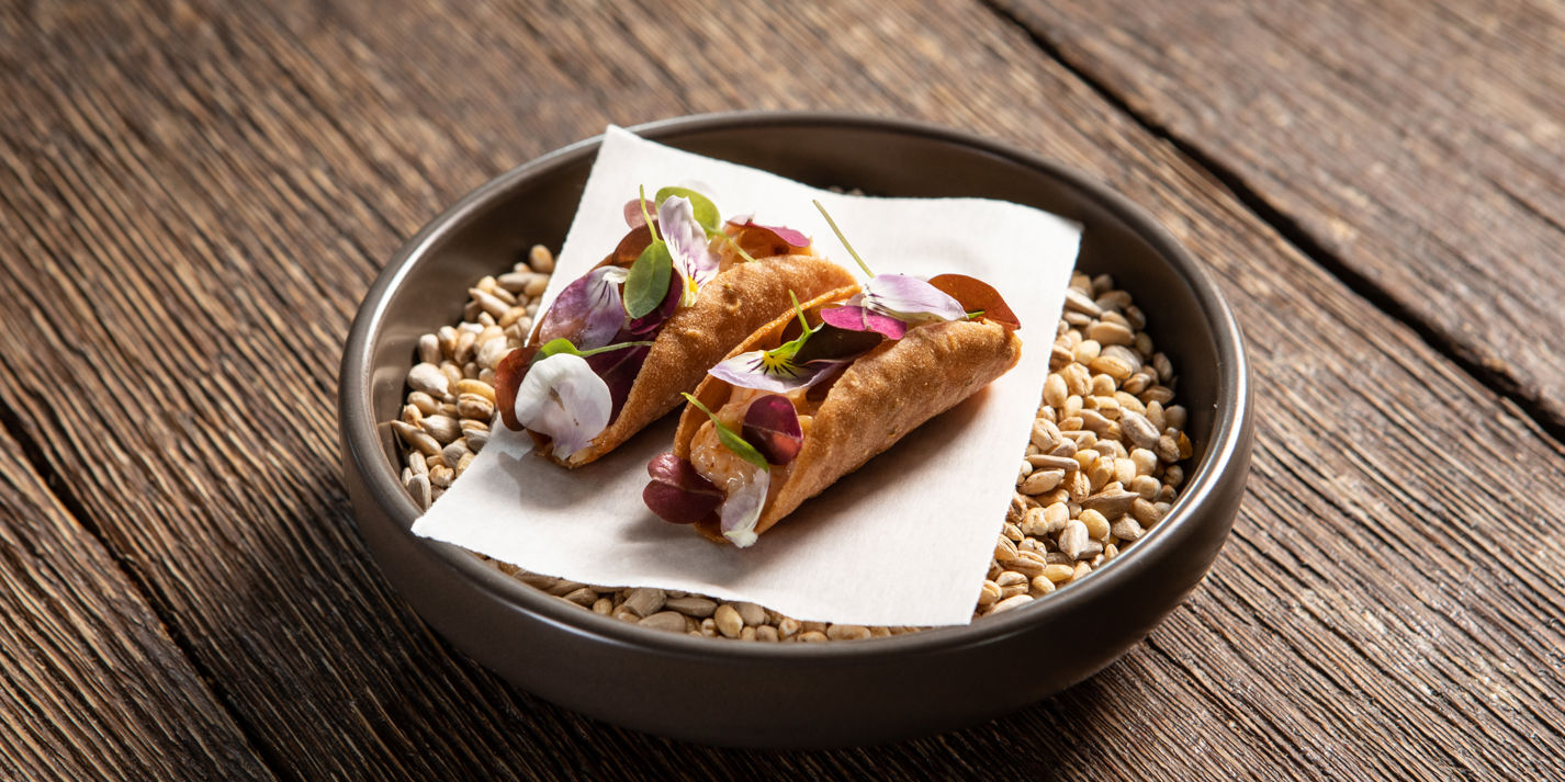 Crab XO Taco - Great British Chefs