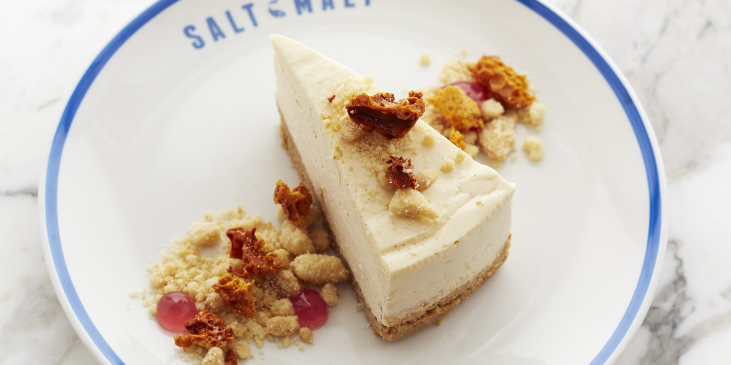 White Chocolate Baked Cheesecake Recipe - Great British Chefs