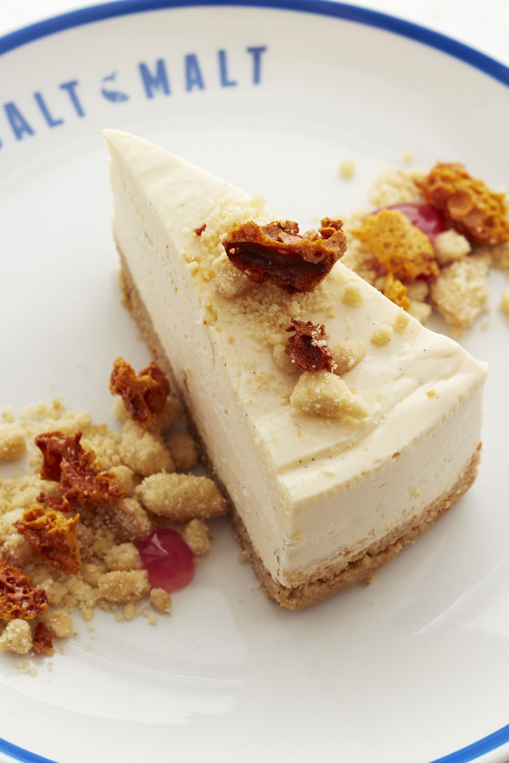 White Chocolate Baked Cheesecake Recipe - Great British Chefs