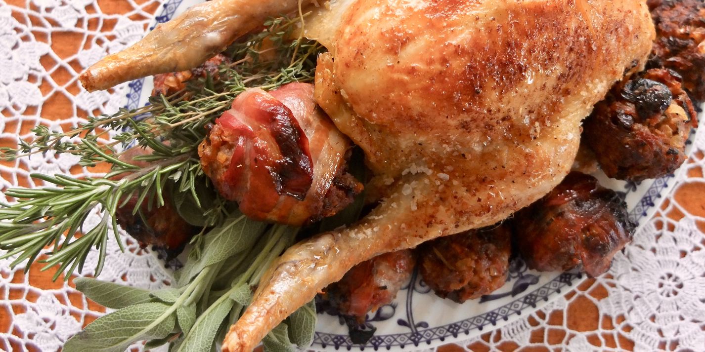 Prune, Bacon and Brandy Stuffing Recipe - Great British Chefs
