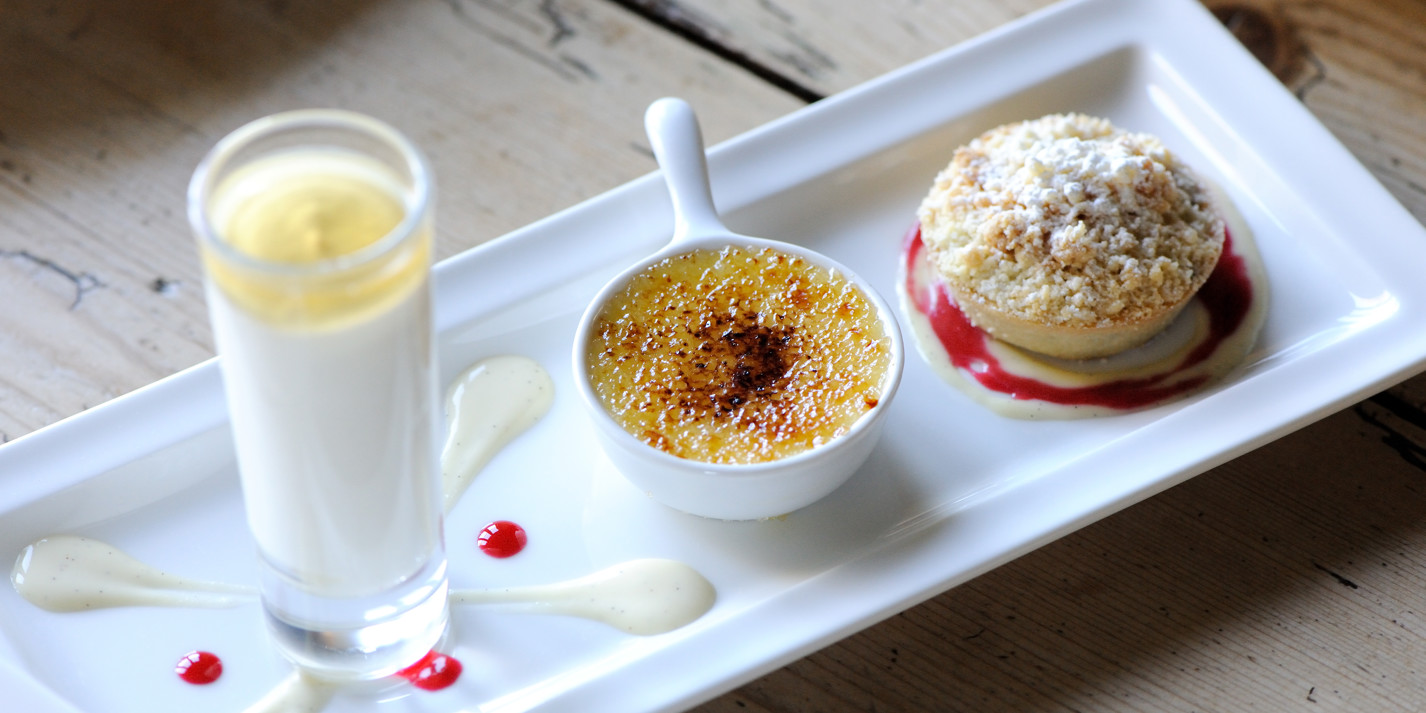 Trio of Apple Desserts Recipe - Great British Chefs
