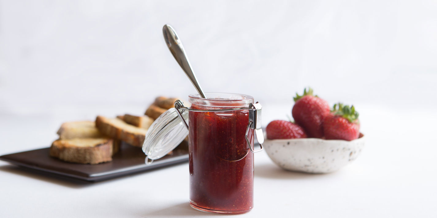 Strawberry, Long Pepper and Lime Jam Recipe - Great British Chefs