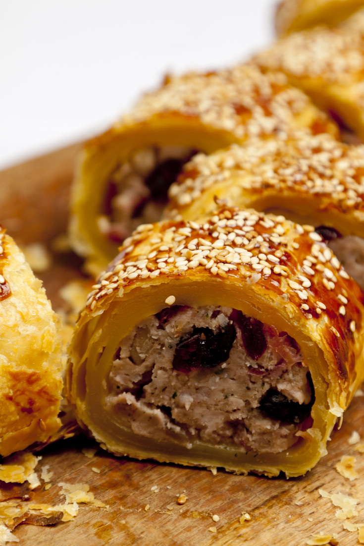 Festive Sausage Roll Recipe - Great British Chefs