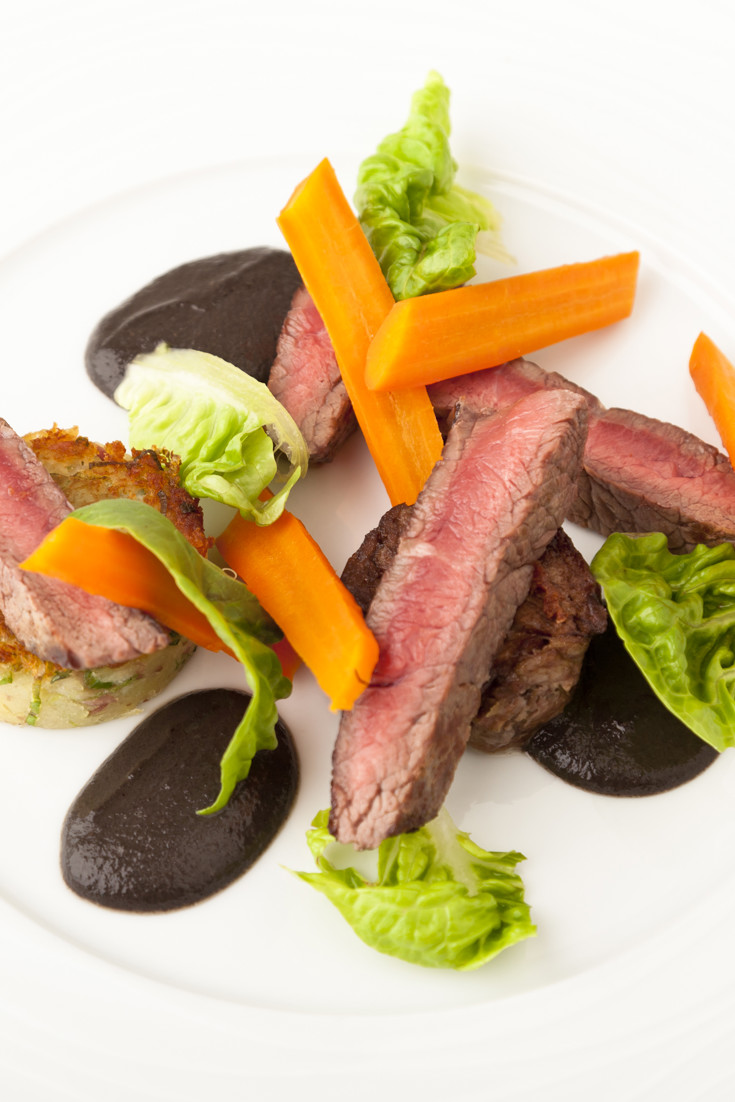 Beef Steak Recipe With Mushrooms & Beef Tea - Great British Chefs