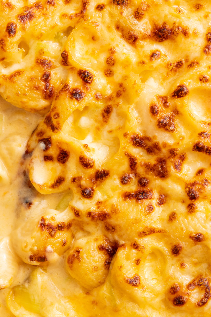 Confit Garlic, Leek and Beans Mac n Cheese Recipe - Great British Chefs