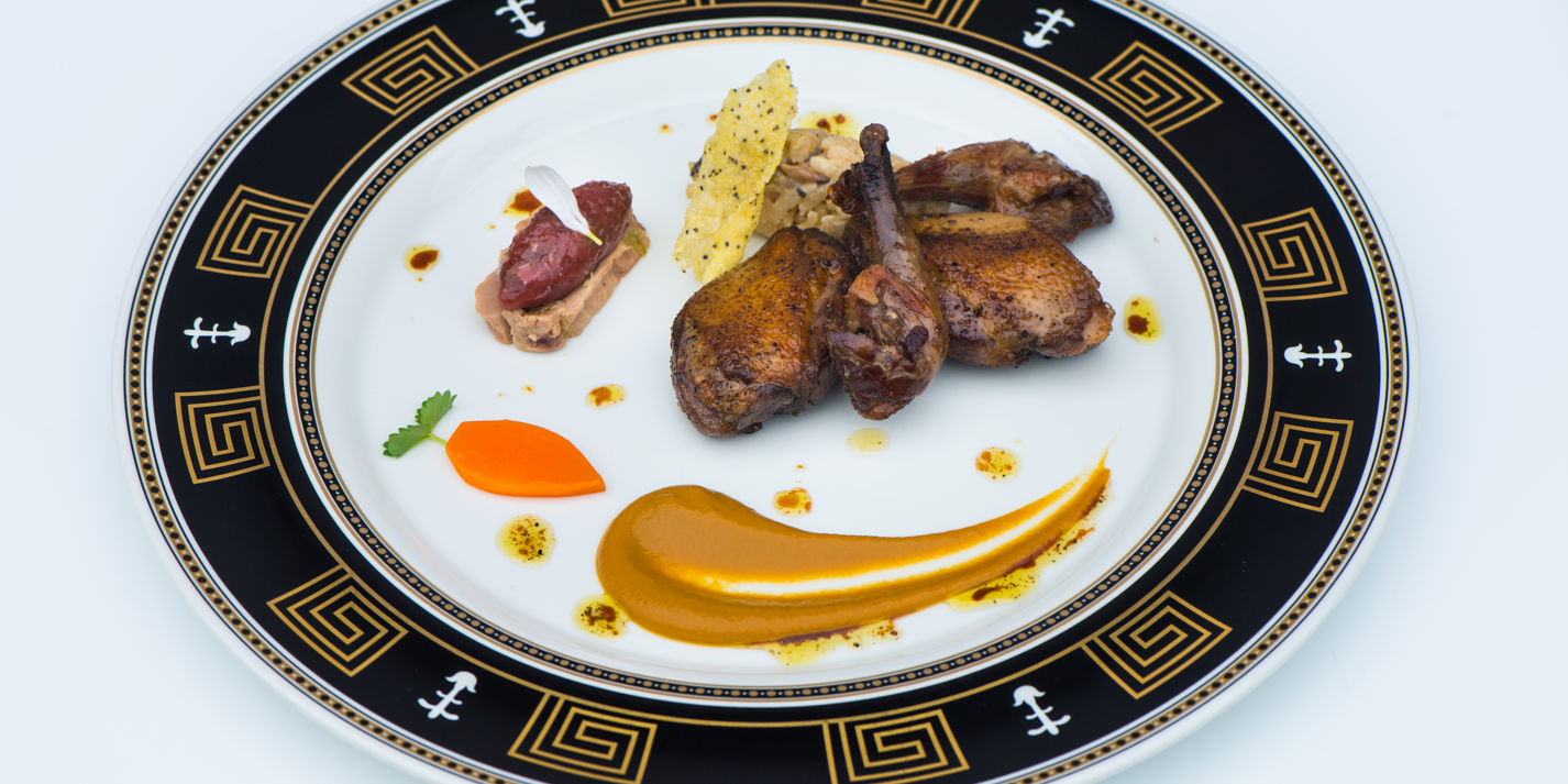 Tuscan Pigeon Recipe with Foie Gras - Great Italian Chefs