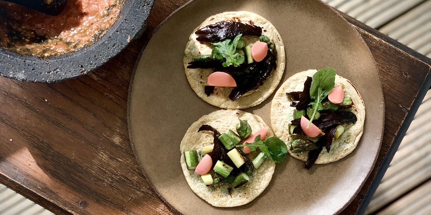 Asparagus Panuchos Recipe - Great British Chefs