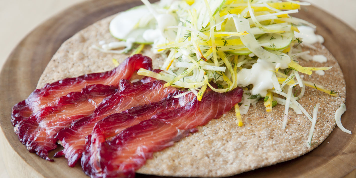 Beetroot Salmon Gravlax Recipe - Great British Chefs