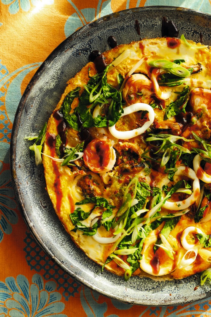 Taiwanese-style Seafood Pancake Recipe - Great British Chefs