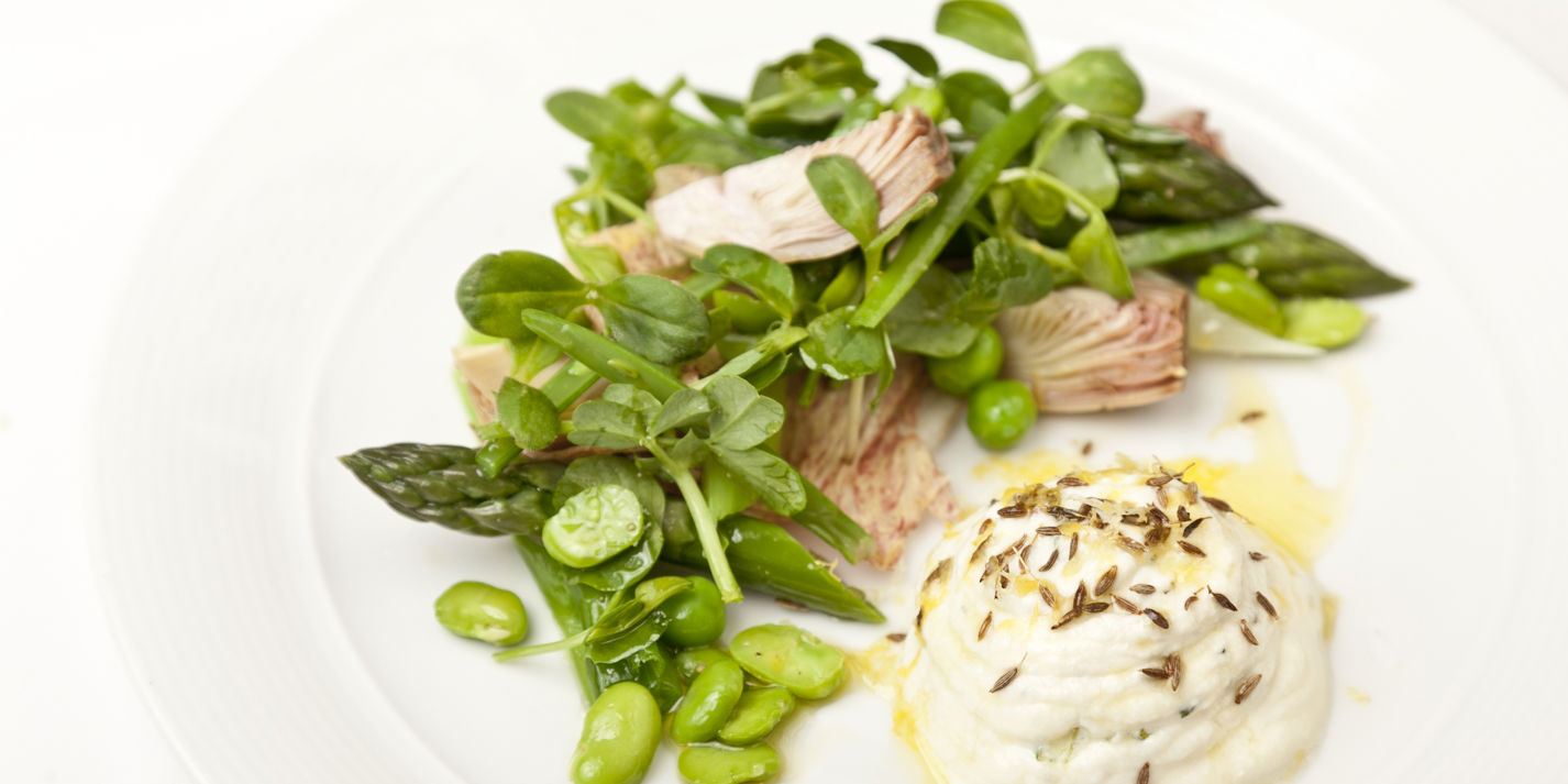 British Green Salad Crunchy Green Salad Covent Garden Market