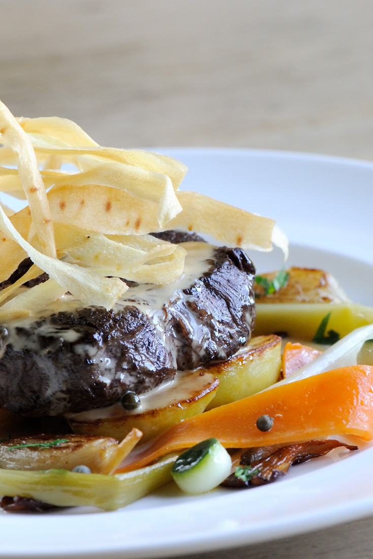 Beef Fillet Recipe, Shallots & Peppercorn Sauce - Great British Chefs