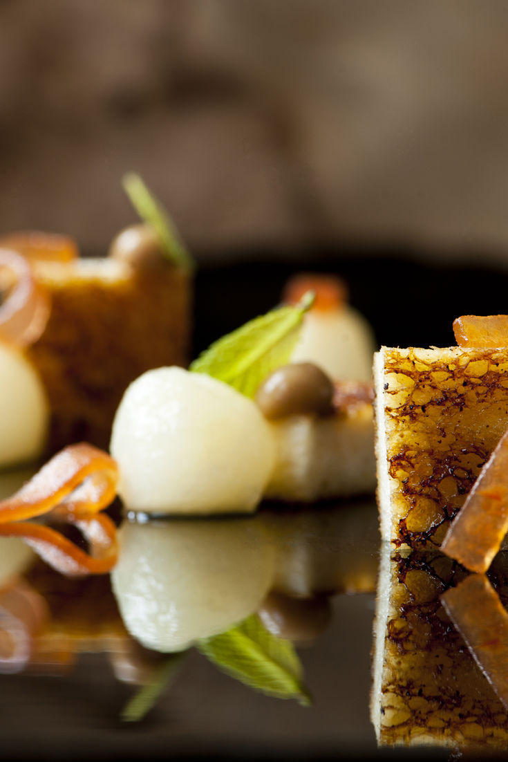 French Toast Recipe with Coffee, Pear and Quince - Great British Chefs