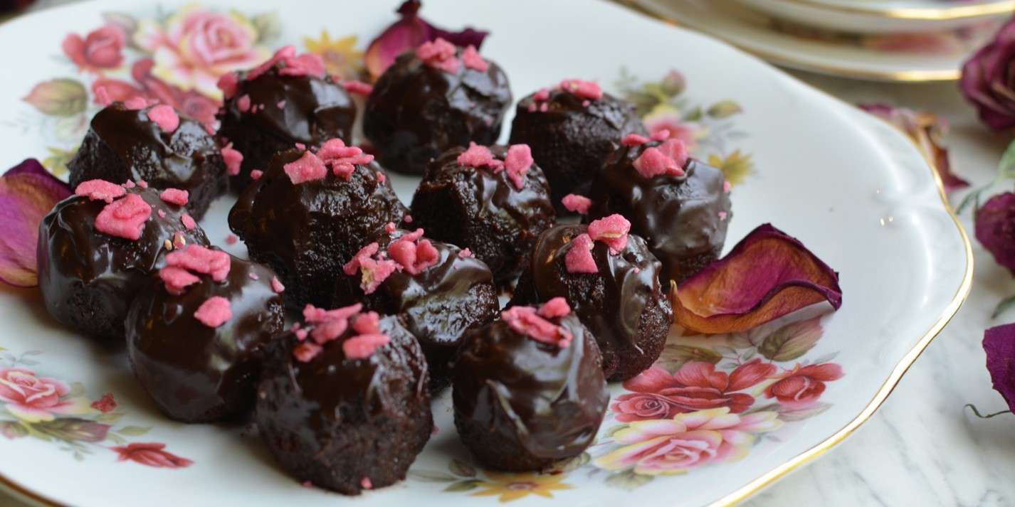 Rose scented chocolate truffles recipe - Great British Chefs