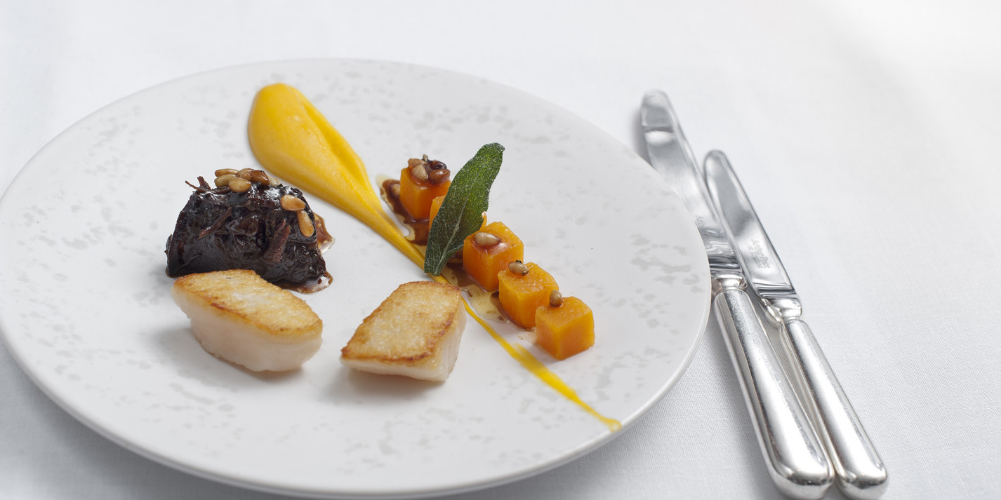 Scallops with Beef Recipe - Great British Chefs